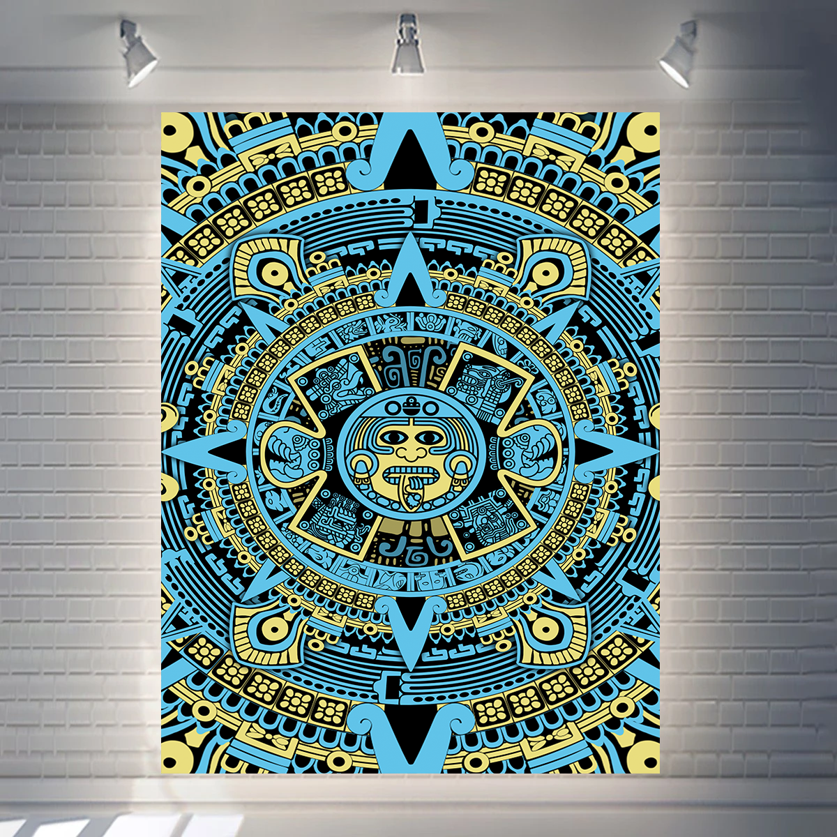 Mexico Aztec Poster Vertical - Vibe Cosy™