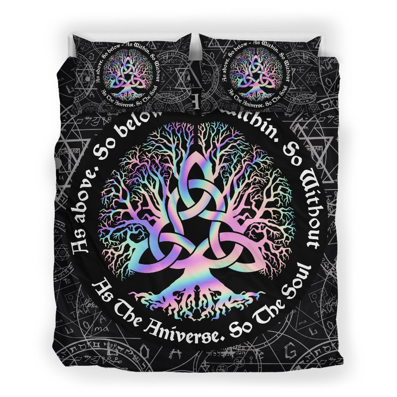 Wicca Tree of Life Bedding Set HAC110601-NM - Vibe Cosy™
